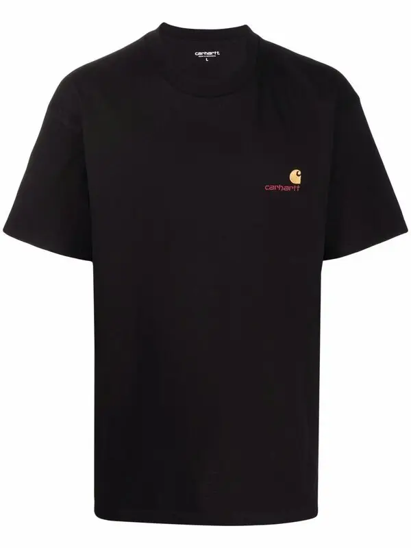 Carhartt Work In Progress American Script T-shirt - Black