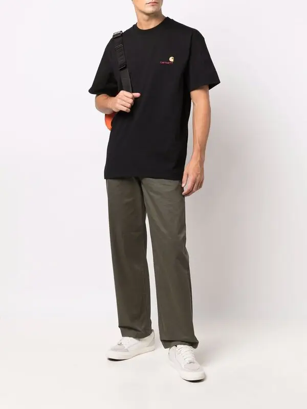 Carhartt Work In Progress American Script T-shirt - Black