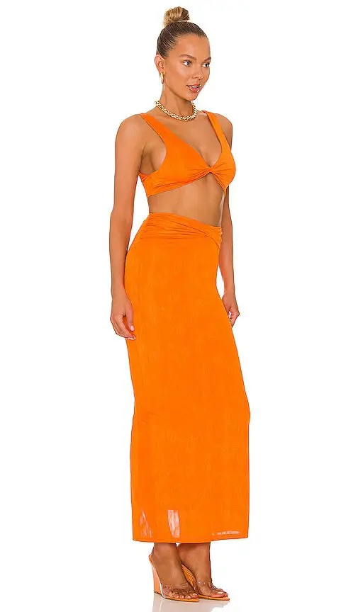 Superdown Joana Maxi Skirt Set