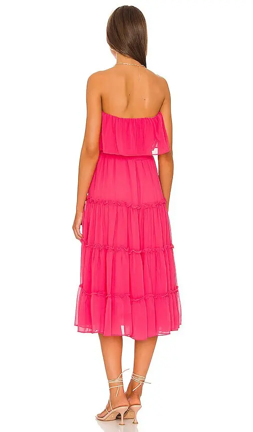 1.State Strapless Midi Dress