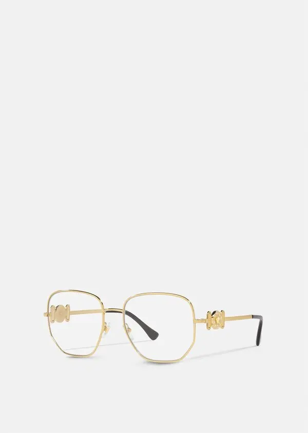 Versace Medusa Biggie Optical Glasses - Gold