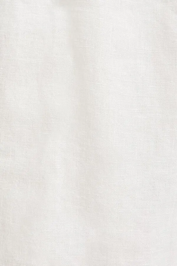 Onia Linen Wide-leg Pants - White