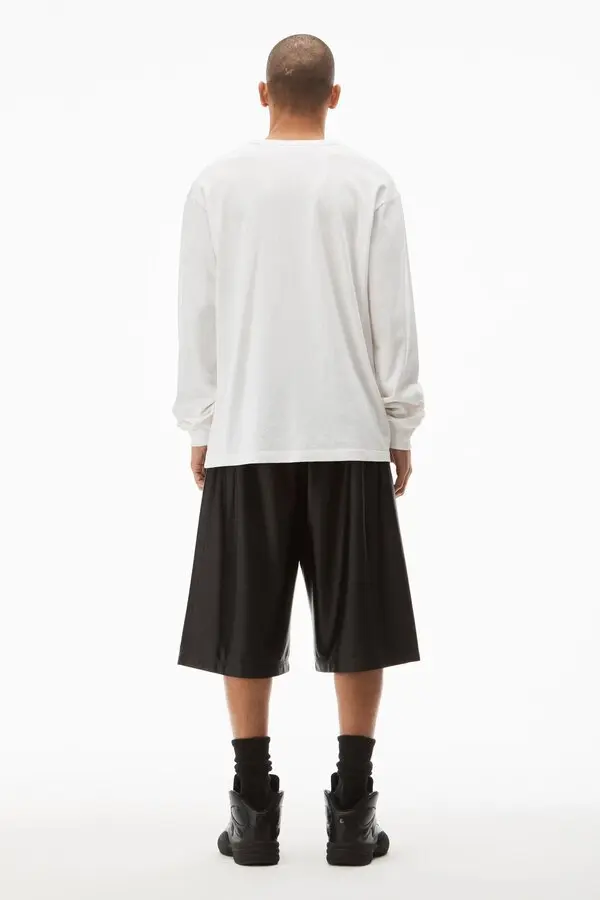 Alexander Wang Long-sleeve Crewneck Tee - White