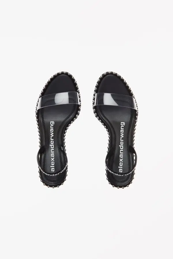 Alexander Wang Nova Low Sandals In Pvc
