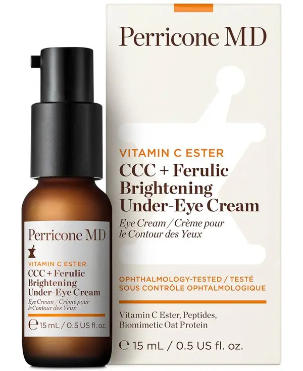 PERRICONE MD Vitamin C Ester Ccc + Ferulic Brightening Under-eye Cream - No Color