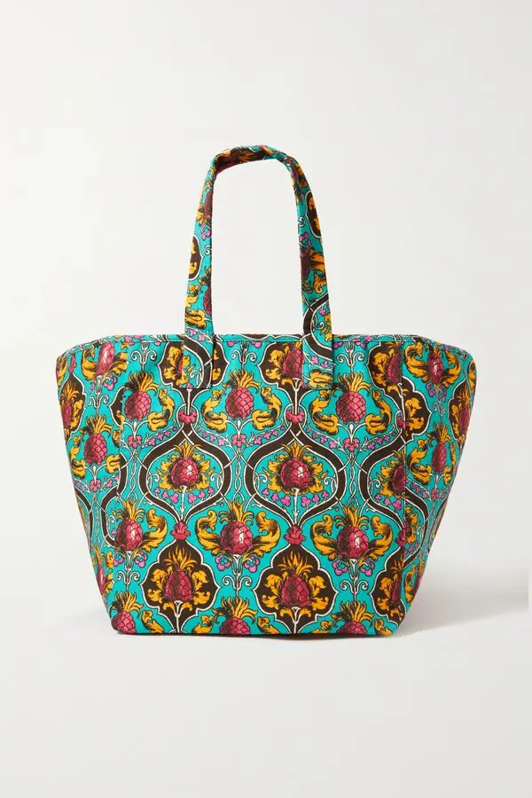La DoubleJ Reversible Printed Tote