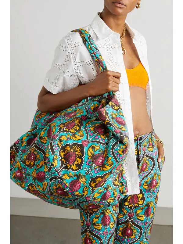 La DoubleJ Reversible Printed Tote