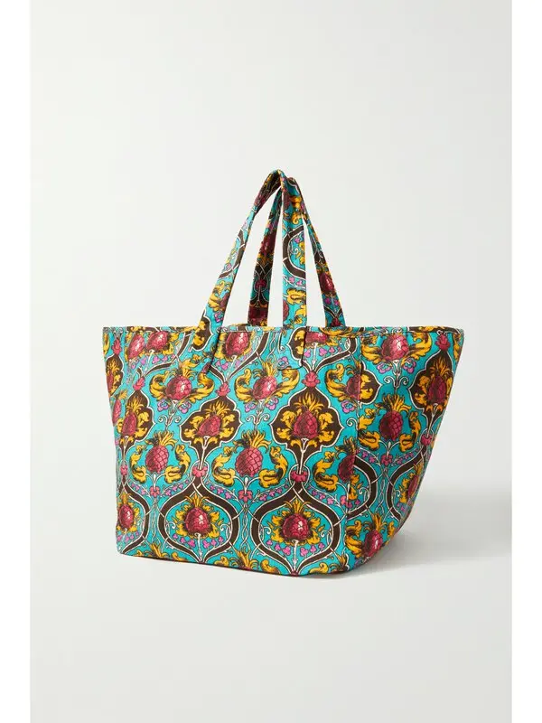 La DoubleJ Reversible Printed Tote