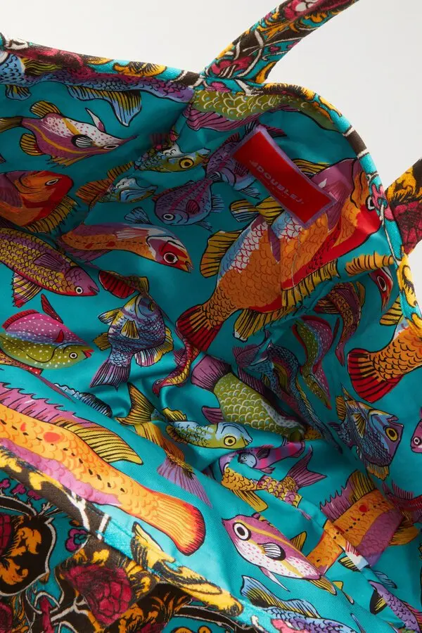 La DoubleJ Reversible Printed Tote