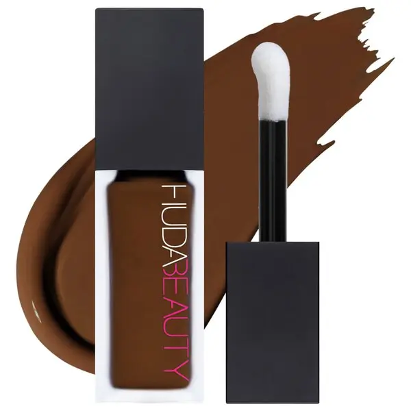 HUDA BEAUTY Fauxfilter Matte Buildable Coverage Waterproof Concealer 0.30 Oz / 9 Ml - Brownie 8.5 Red