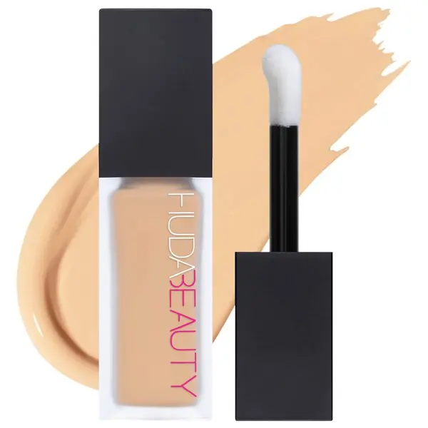 HUDA BEAUTY Fauxfilter Matte Buildable Coverage Waterproof Concealer 0.30 Oz / 9 Ml - Nougat 2.5 Golden