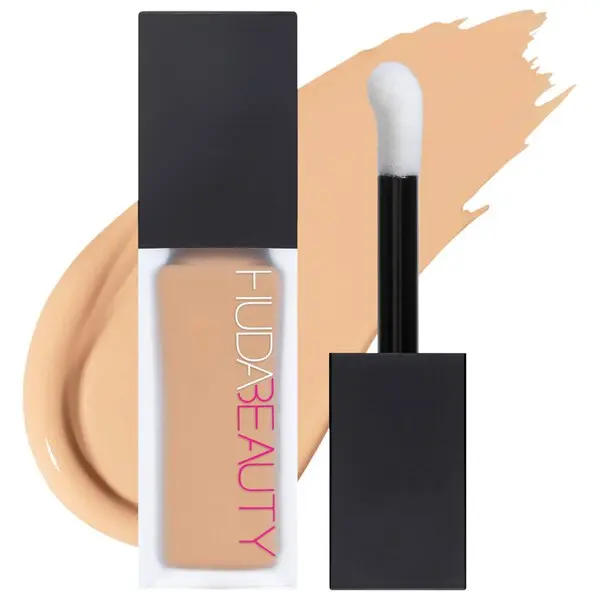 HUDA BEAUTY Fauxfilter Matte Buildable Coverage Waterproof Concealer 0.30 Oz / 9 Ml - Sugar Biscuit 3.5 Neutral