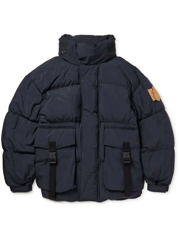 Moncler Jw Anderson Donard Quilted Shell Hooded Down Jacket
