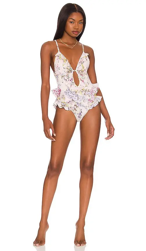 treatürself frillcollarmini one-piece Treat Ürself Spring Summer collection 2025 ▫frill collar