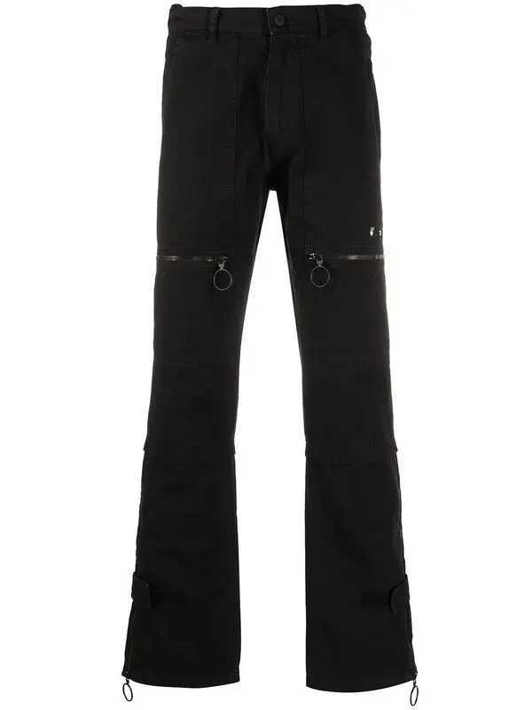 Off-White Multi-pocket Straight-leg Jeans