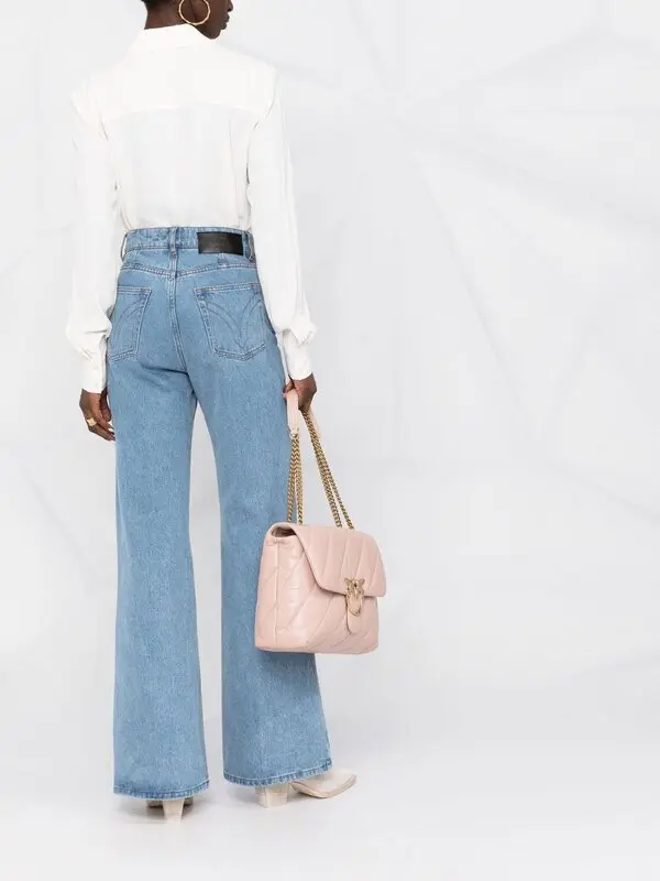 Pinko Button-up Long-sleeve Shirt - Pink