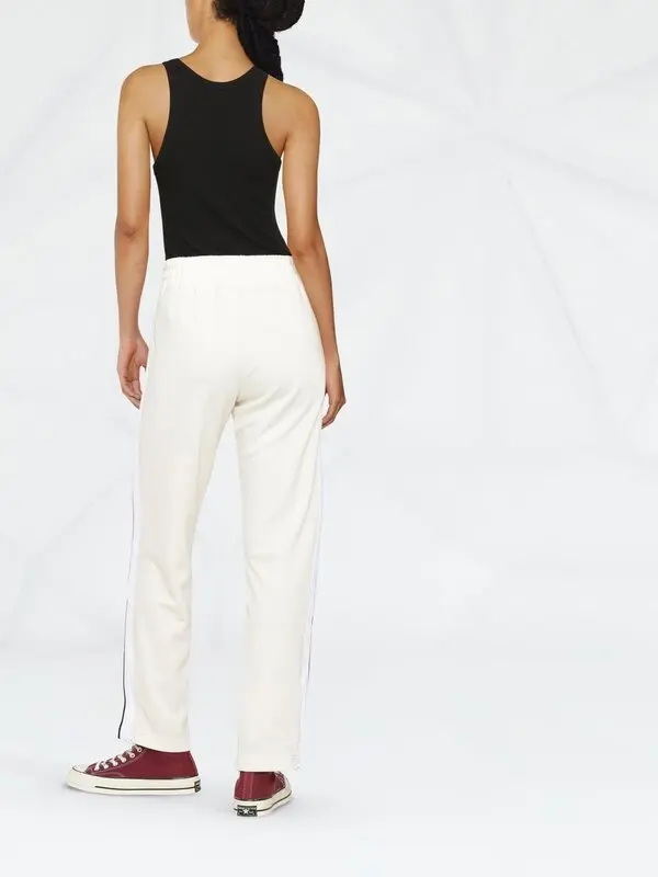 Palm Angels Side-stripe Track Pants - White