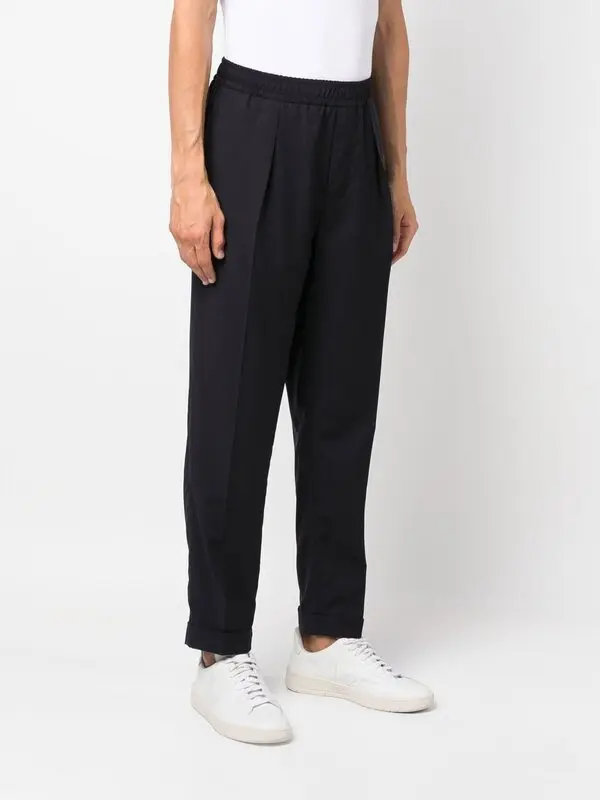 Woolrich Slim-cut Trousers With Elasticated Waistband