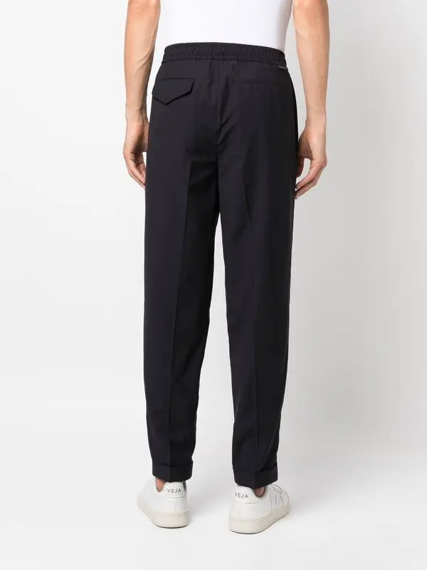 Woolrich Slim-cut Trousers With Elasticated Waistband