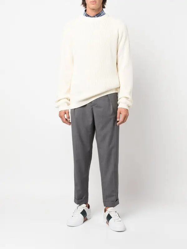 Woolrich Ribbed-knit Crew-neck Jumper