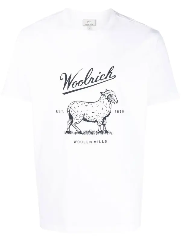 Woolrich Logo-print Cotton T-shirt - White