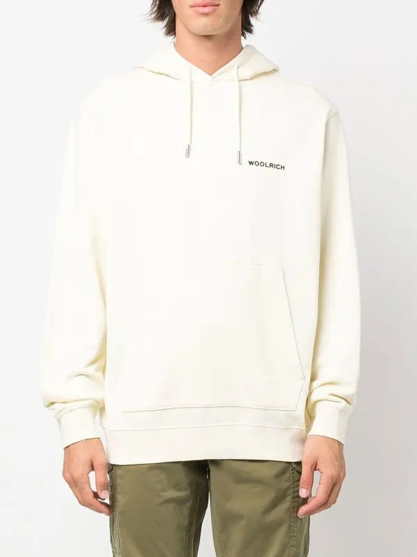 Woolrich Graphic-print Long-sleeve Hoodie