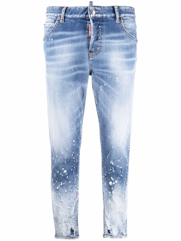 Dsquared2 Cropped Skinny Jeans