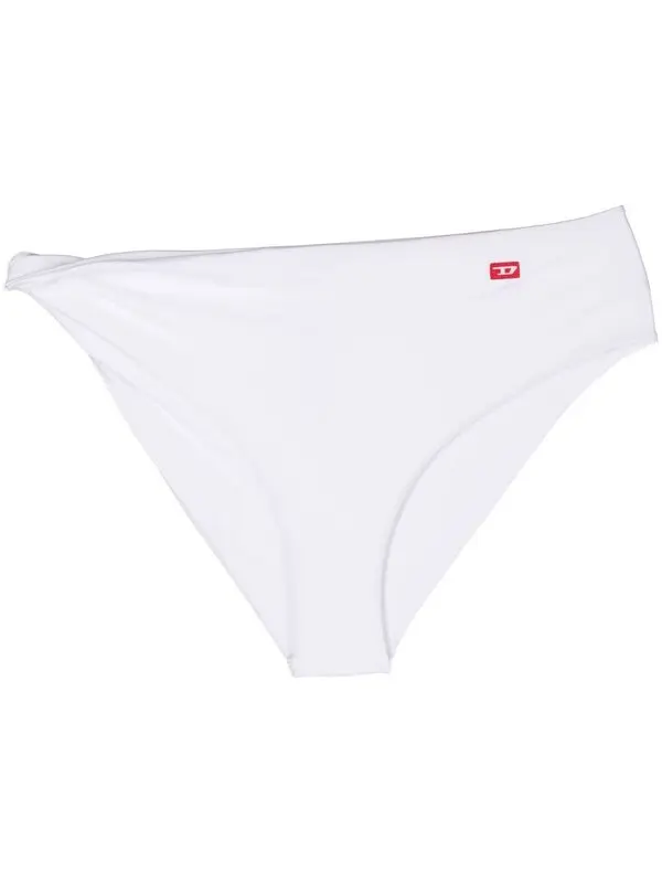 DIESEL® Ash Twisted Bikini Bottom - White