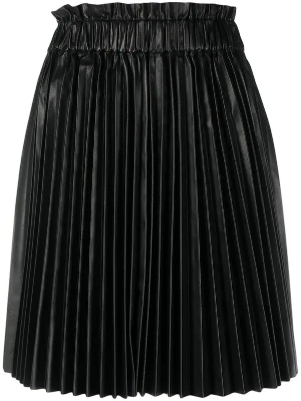 Red Valentino High-waisted Pleated Skirt