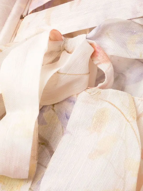 Zimmermann Rhythmic Asymmetric Mini Dress