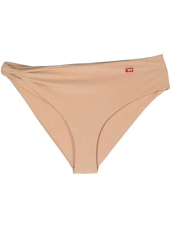 DIESEL® Ash Twisted Bikini Bottoms - Neutrals