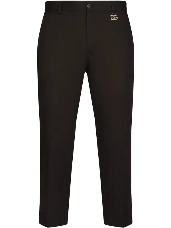 Dolce & Gabbana Stretch-cotton Chino Trousers