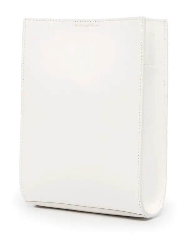 JIL SANDER Tangle Cross Body Bag - White