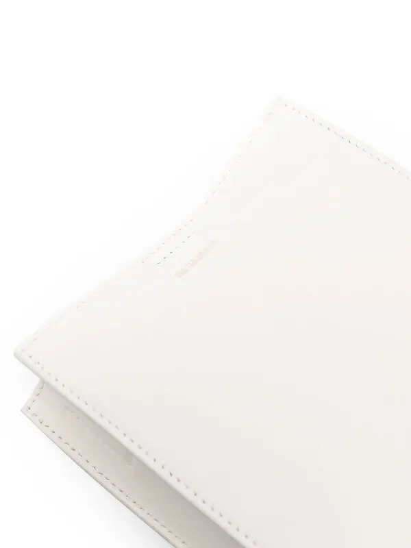 JIL SANDER Tangle Cross Body Bag - White