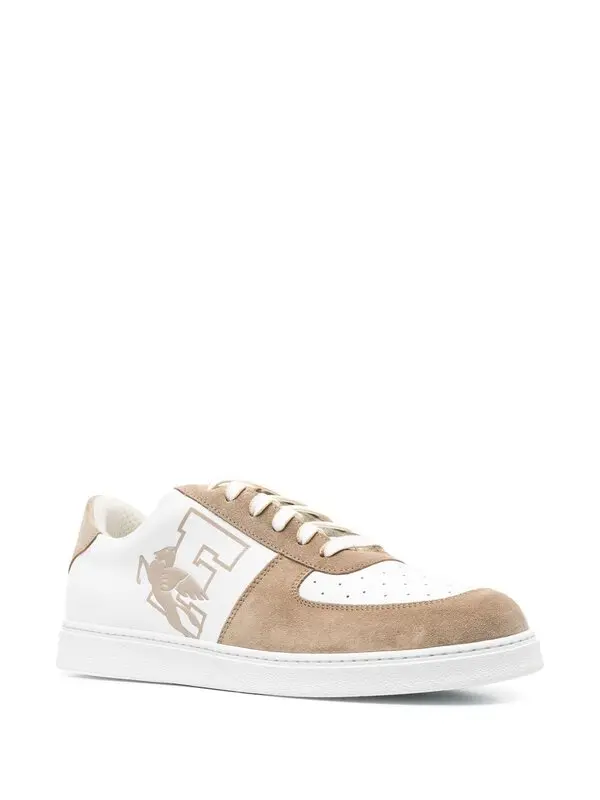 Etro Pegaso Panelled Low-top Sneakers