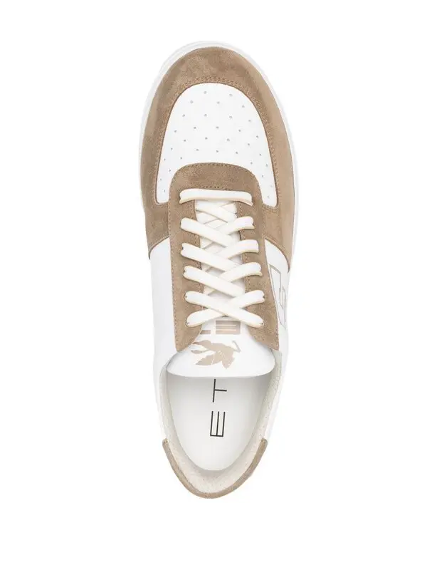 Etro Pegaso Panelled Low-top Sneakers