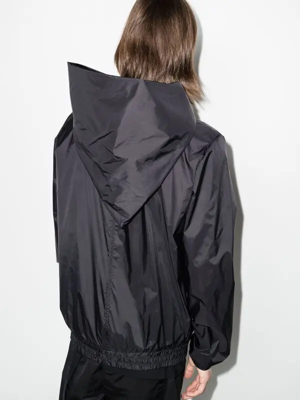 Rick Owens Logo Hooded Jacket