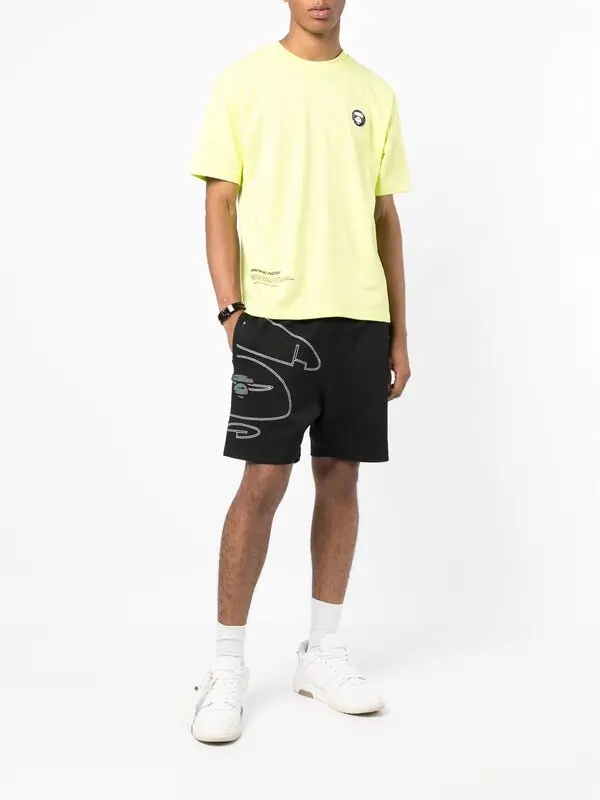 AAPE BY *A BATHING APE Moonface-patch Shorts