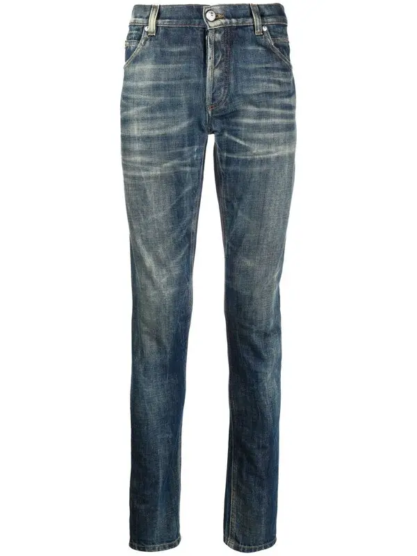 Balmain Slim Denim Jeans