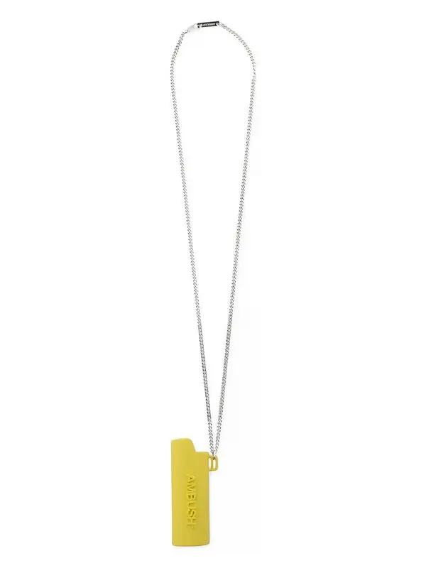 AMBUSH Pendant Necklace - Grey