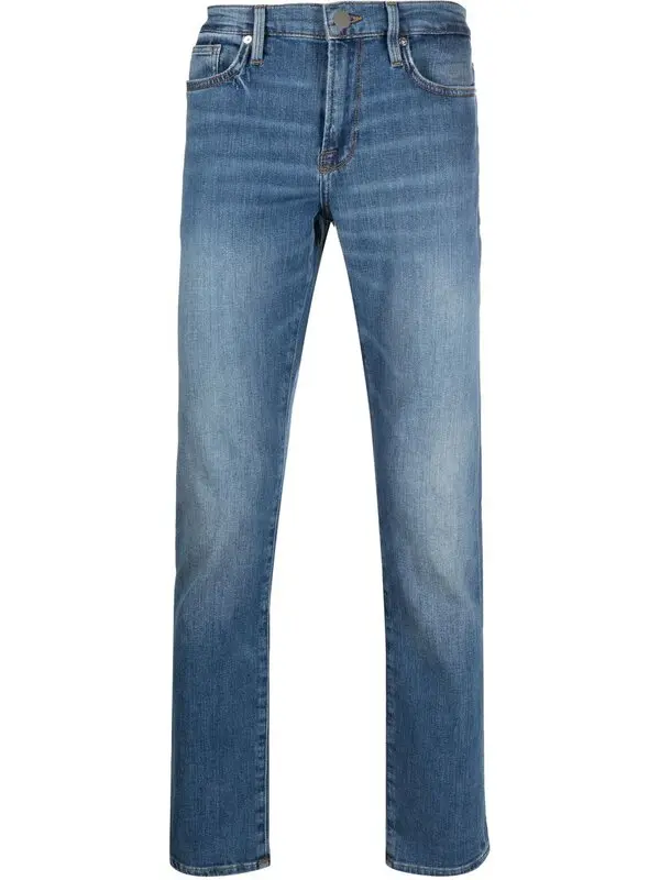 FRAME L'homme Slim-cut Jeans - Blue