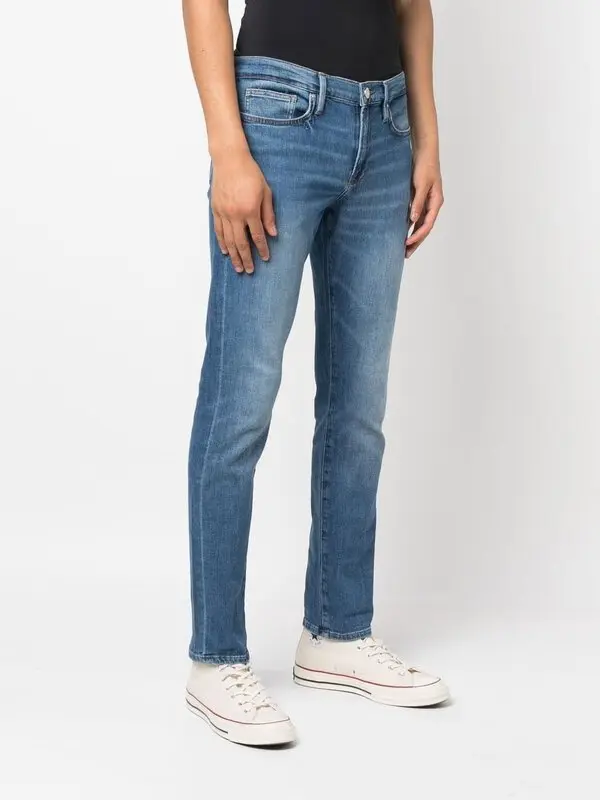 FRAME L'homme Slim-cut Jeans - Blue