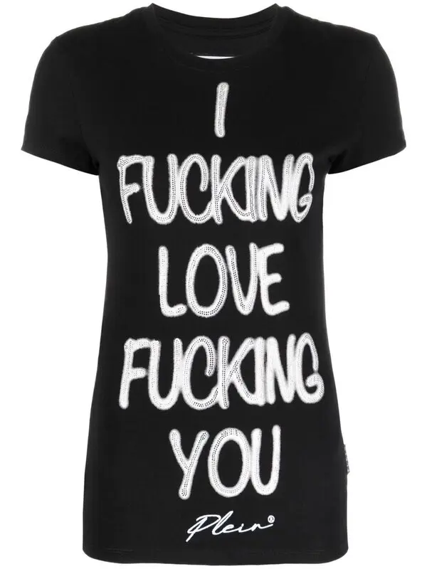 Philipp Plein Slogan-print T-shirt