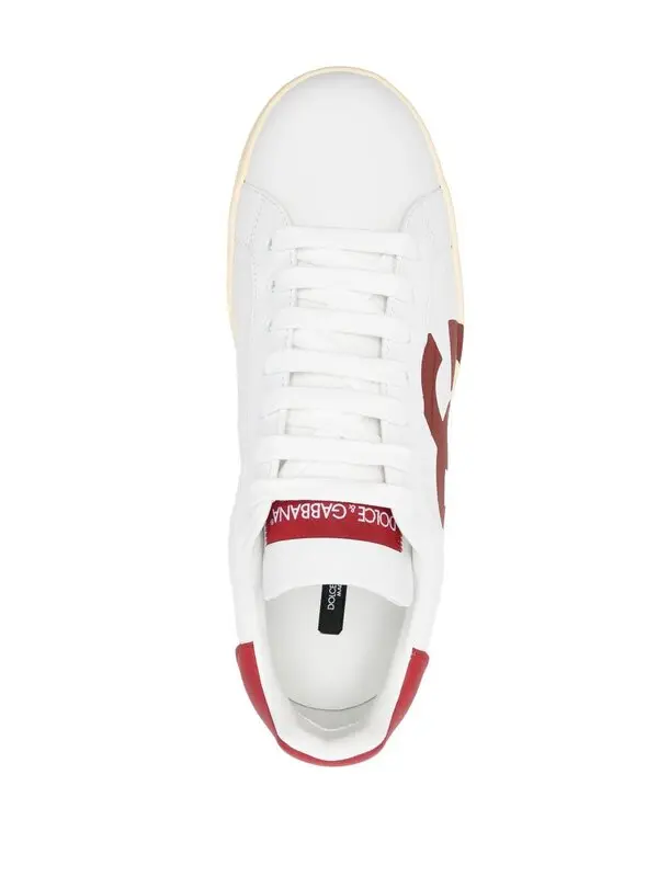 Dolce & Gabbana Logo-print Lace-up Sneakers - White