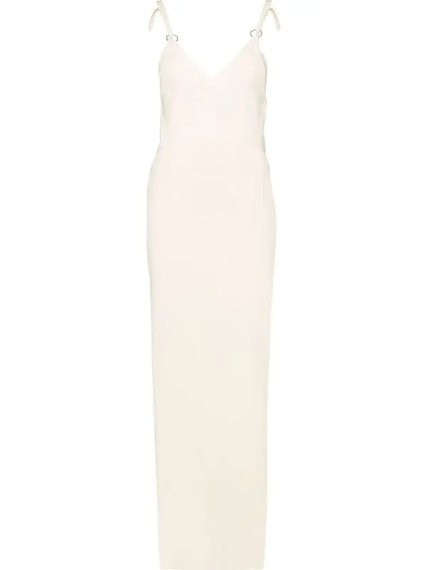Rabanne Cut-out Detail Maxi Dress