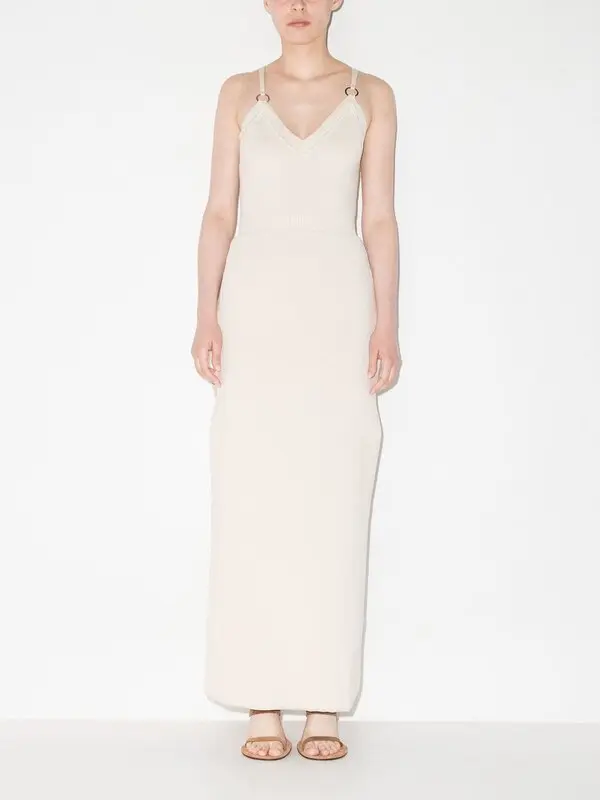Rabanne Cut-out Detail Maxi Dress