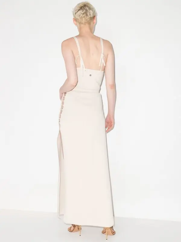 Rabanne Cut-out Detail Maxi Dress