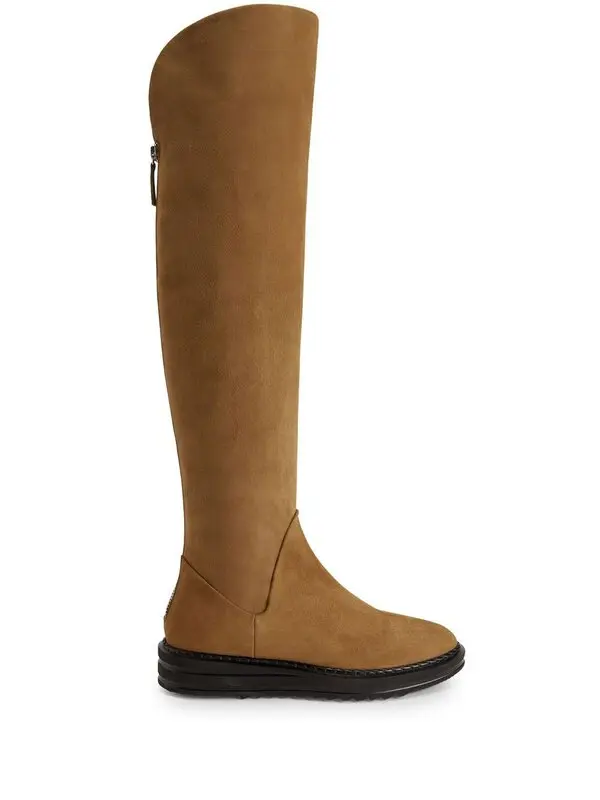 GIUSEPPE ZANOTTI Malakhie Suede Boots - Brown