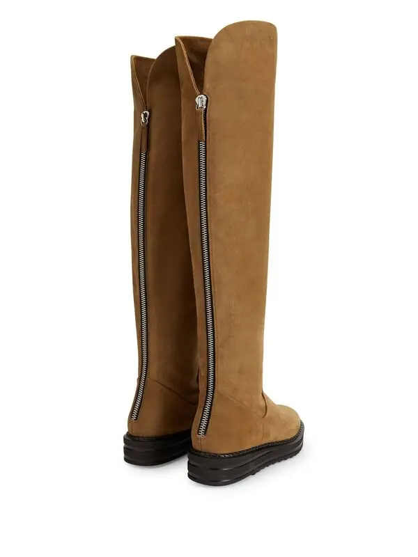 GIUSEPPE ZANOTTI Malakhie Suede Boots - Brown