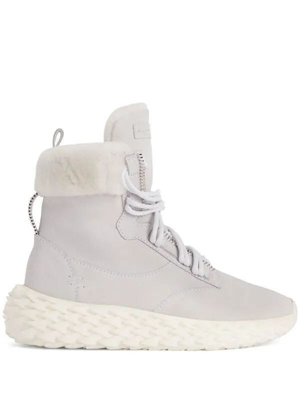 GIUSEPPE ZANOTTI Urchin High-top Sneakers - White